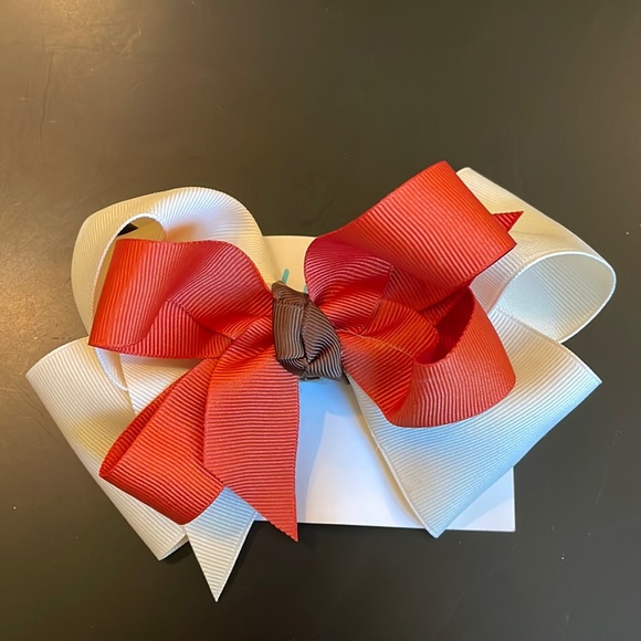Kelly's Kids | Accessories | Nwt Kellys Kids Fall Bowcreamorange And ...
